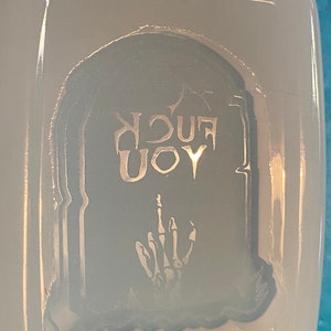 3 Inch F***YOU Headstone Mold - Etsy