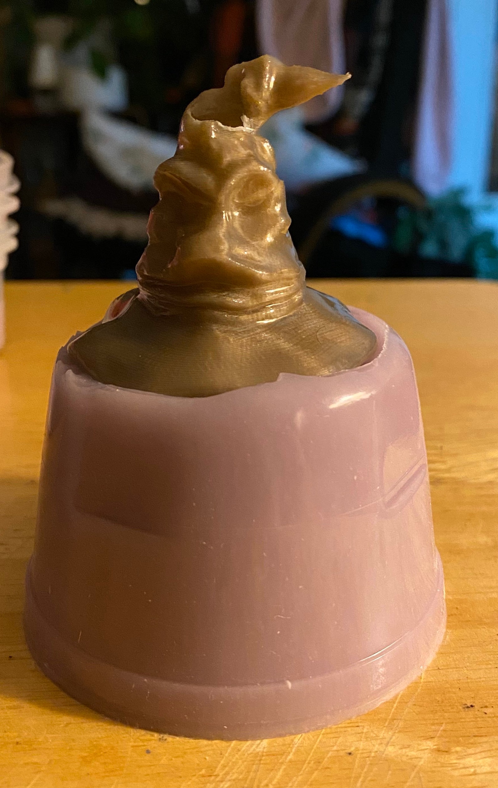 Wizard Sorting Hat Straw Topper Mold Small and Larger molds Are Cut for ...