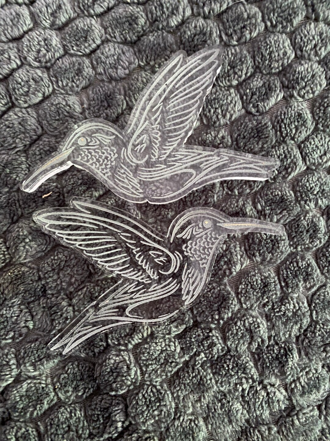 Set of 3 Inch Hummingbird Molds a Left and a Right Set - Etsy