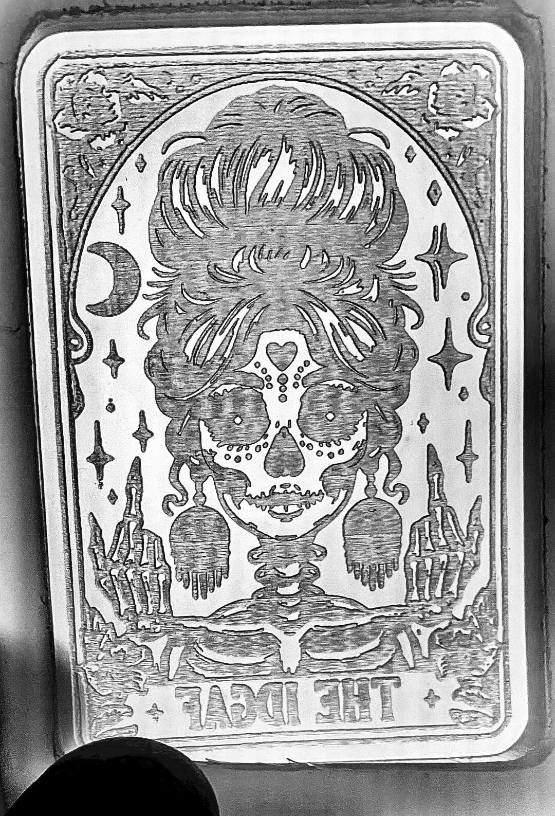 The IDGAF Tarot Card Three Inch Mold - Etsy