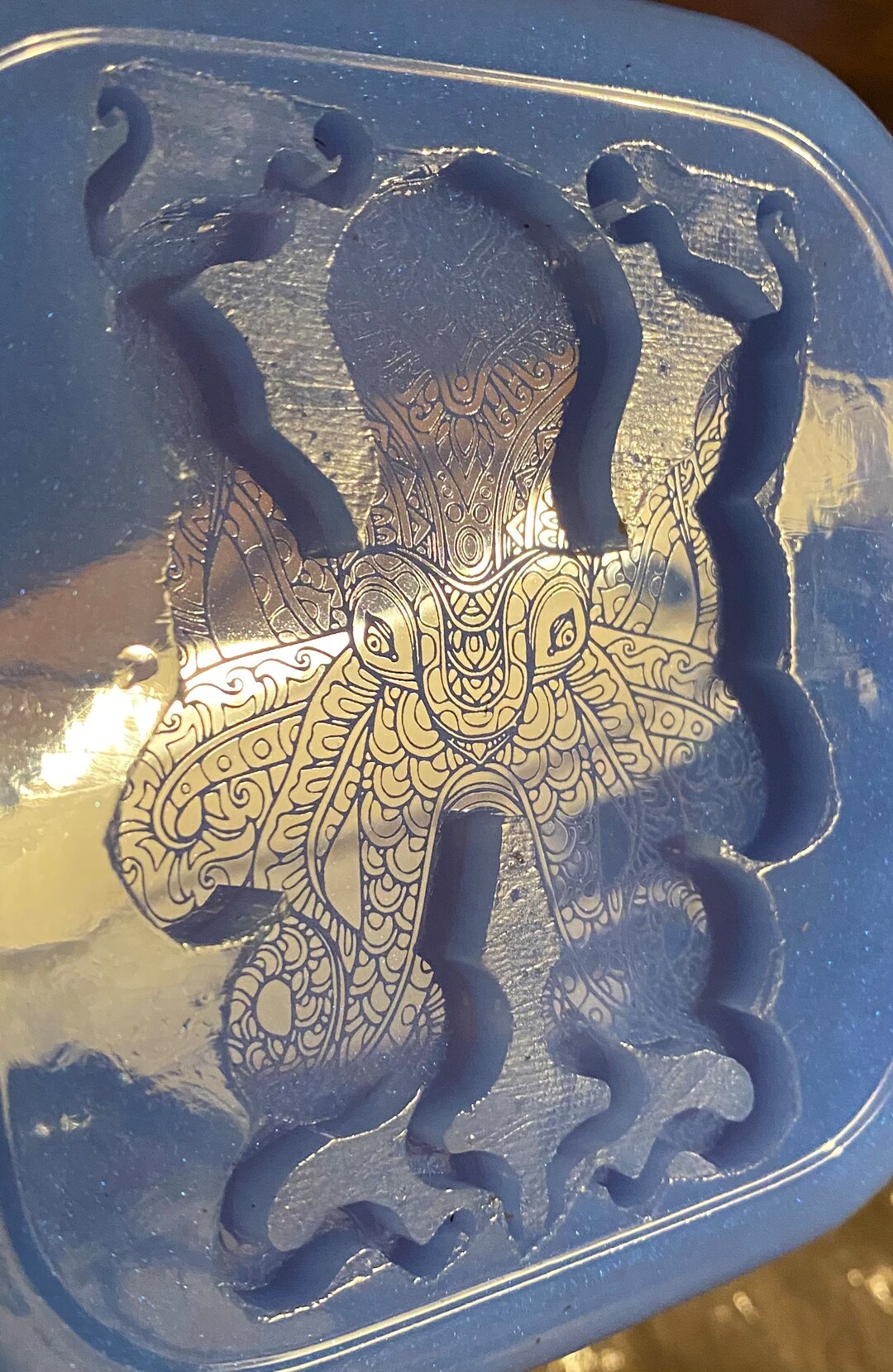 Beautiful Mandela Octopus 5 Inch Mold - Etsy