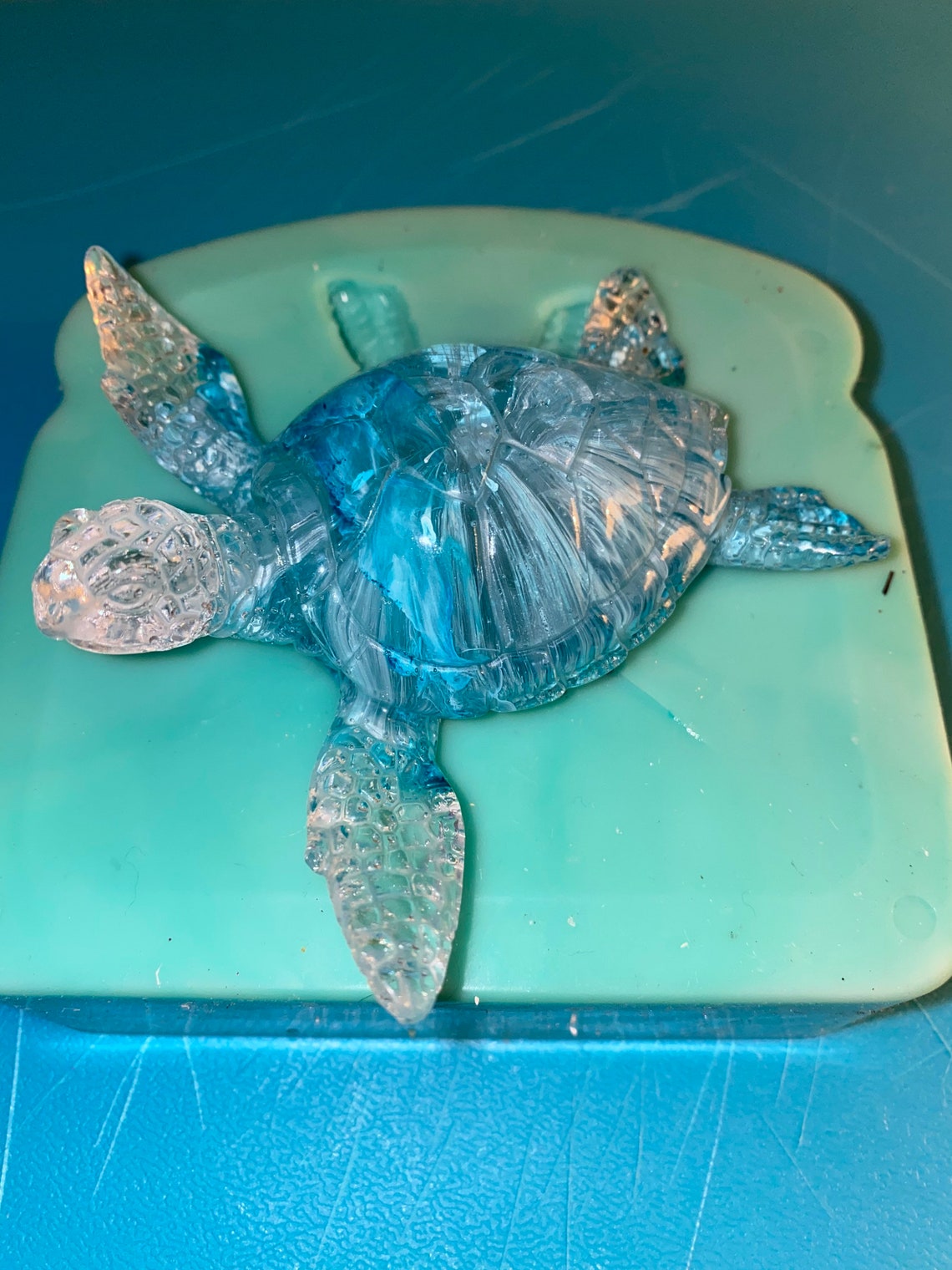 Sea Turtle Mold Spectacular Detail | Etsy