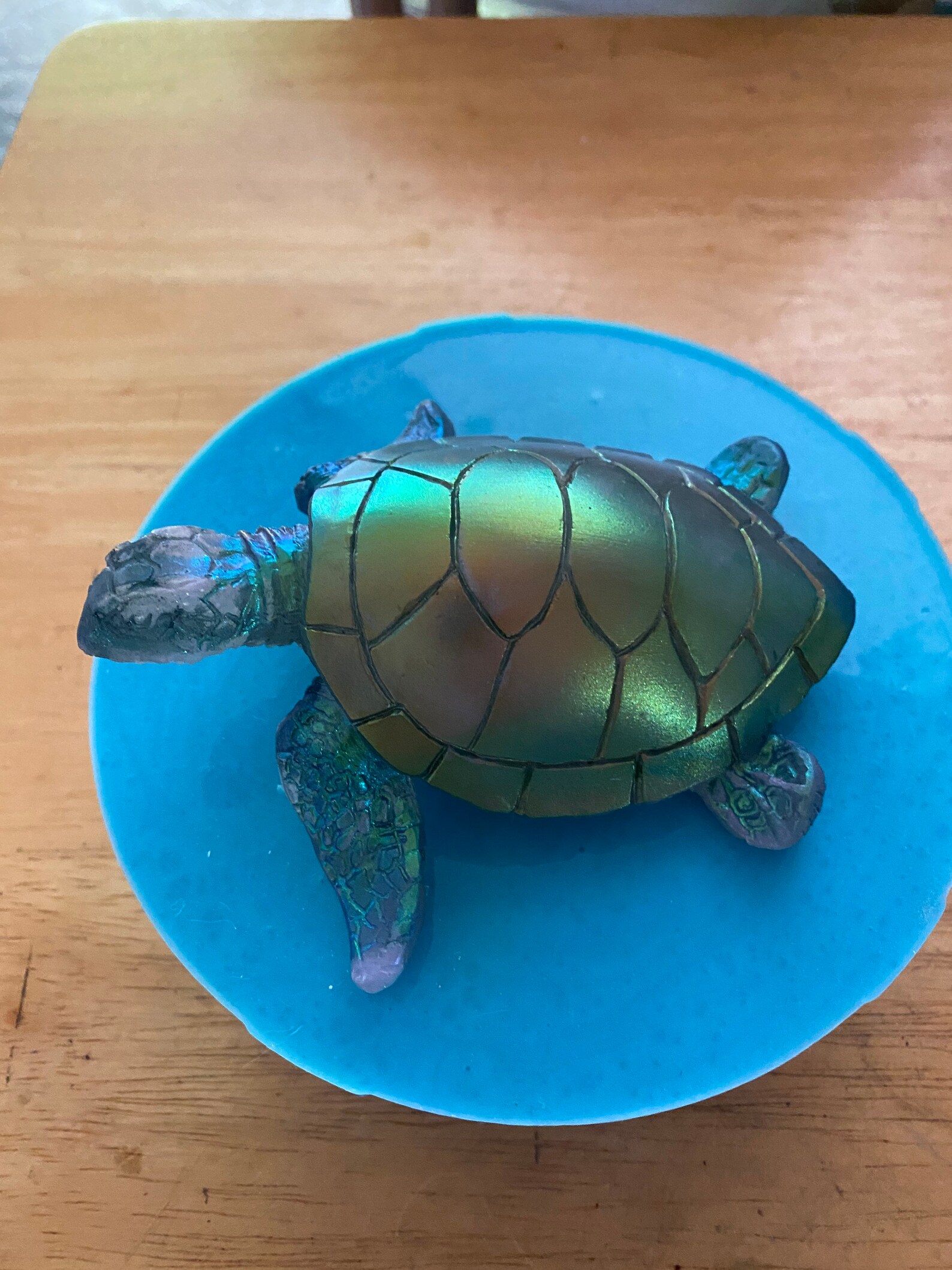 4 x4 1/2 inch turtle mold | Etsy