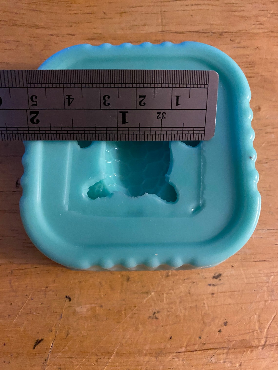 1 1/2 inch small detailed turtle mold | Etsy