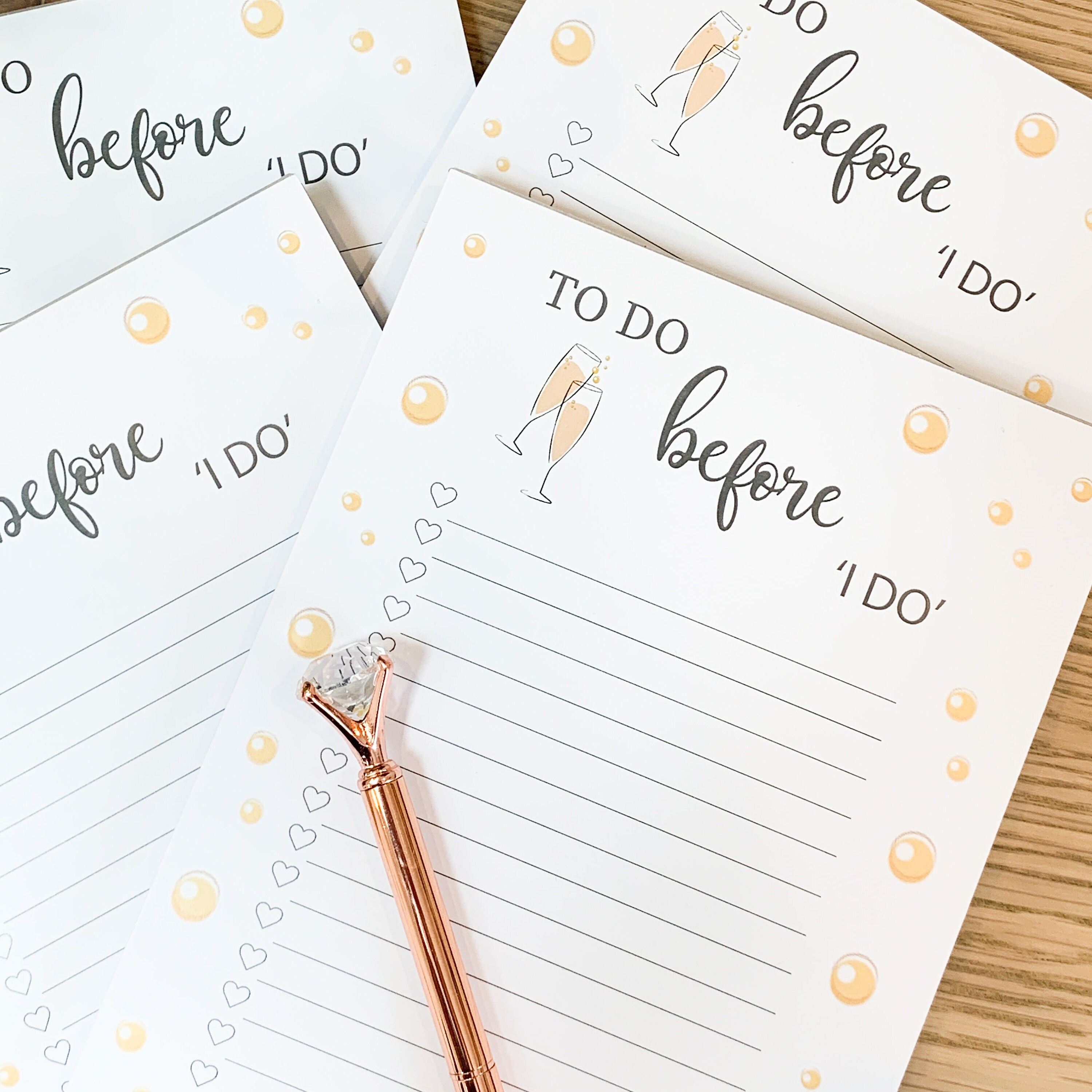 TO DO Wedding Notepad Wedding Notepad to Do Before I DO | Etsy