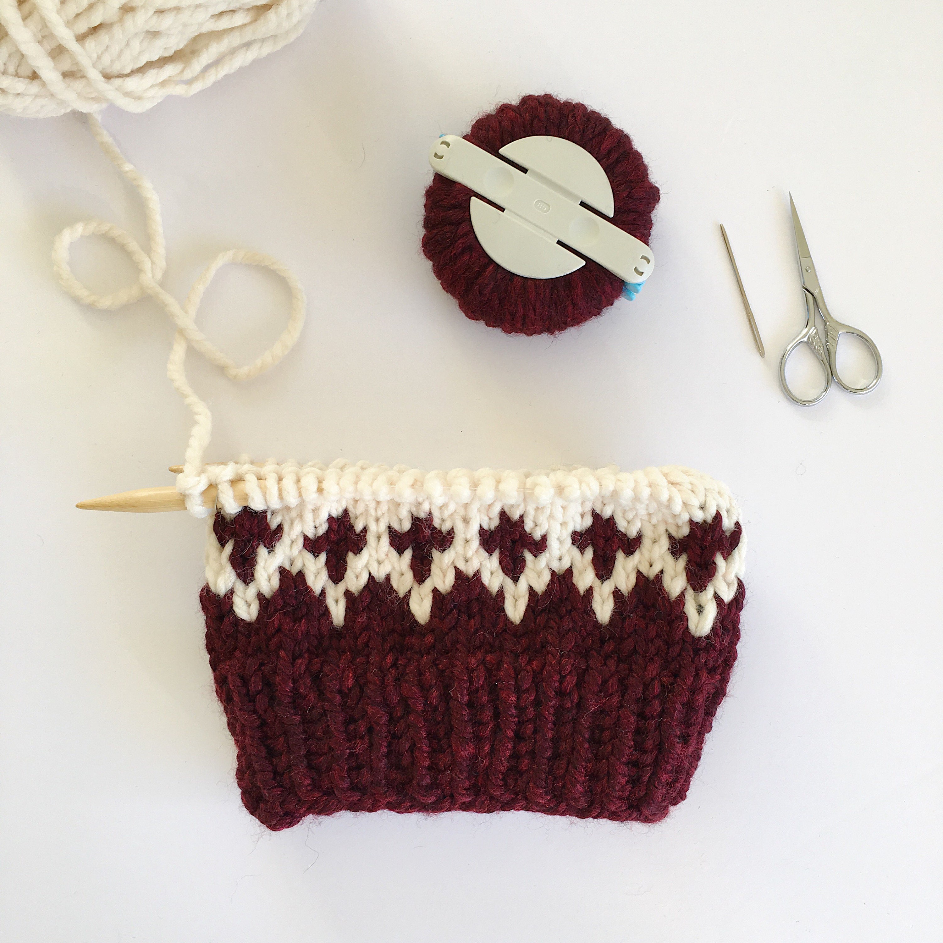 Mountain Star Hat Knitting Pattern - Etsy