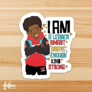 A4 Sticker Sheet | 6 Die-cut Empowering Stickers | Mixed Boys and Girls ...