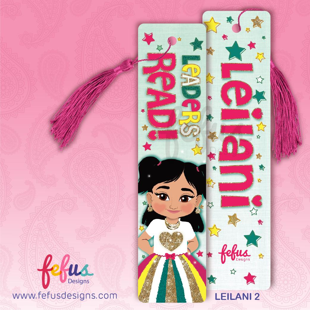 South Asian Girls Personalised Bookmark, Desi Girl Magic, Custom ...