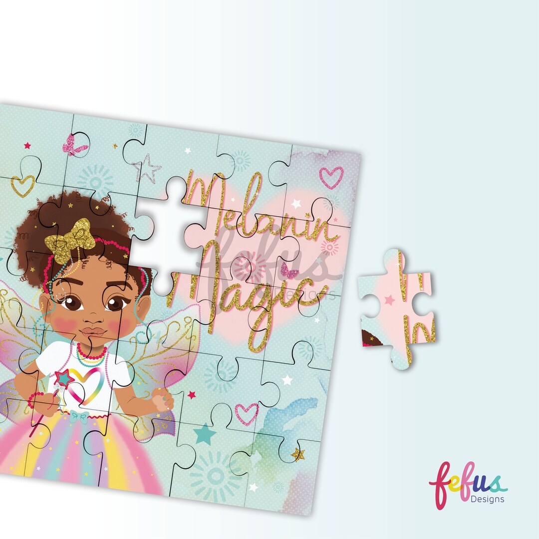 Mixed Girl Magic Jigsaw Square Puzzle - Premium Quality Wooden Jigsaw ...