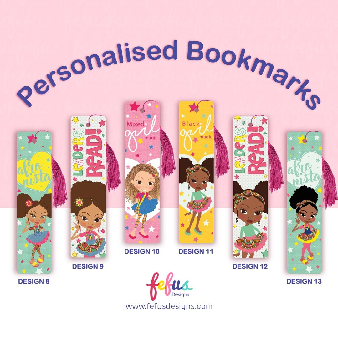 Personalised Bookmarks for Girls | Metal Bookmarks | Bookish Gift ...