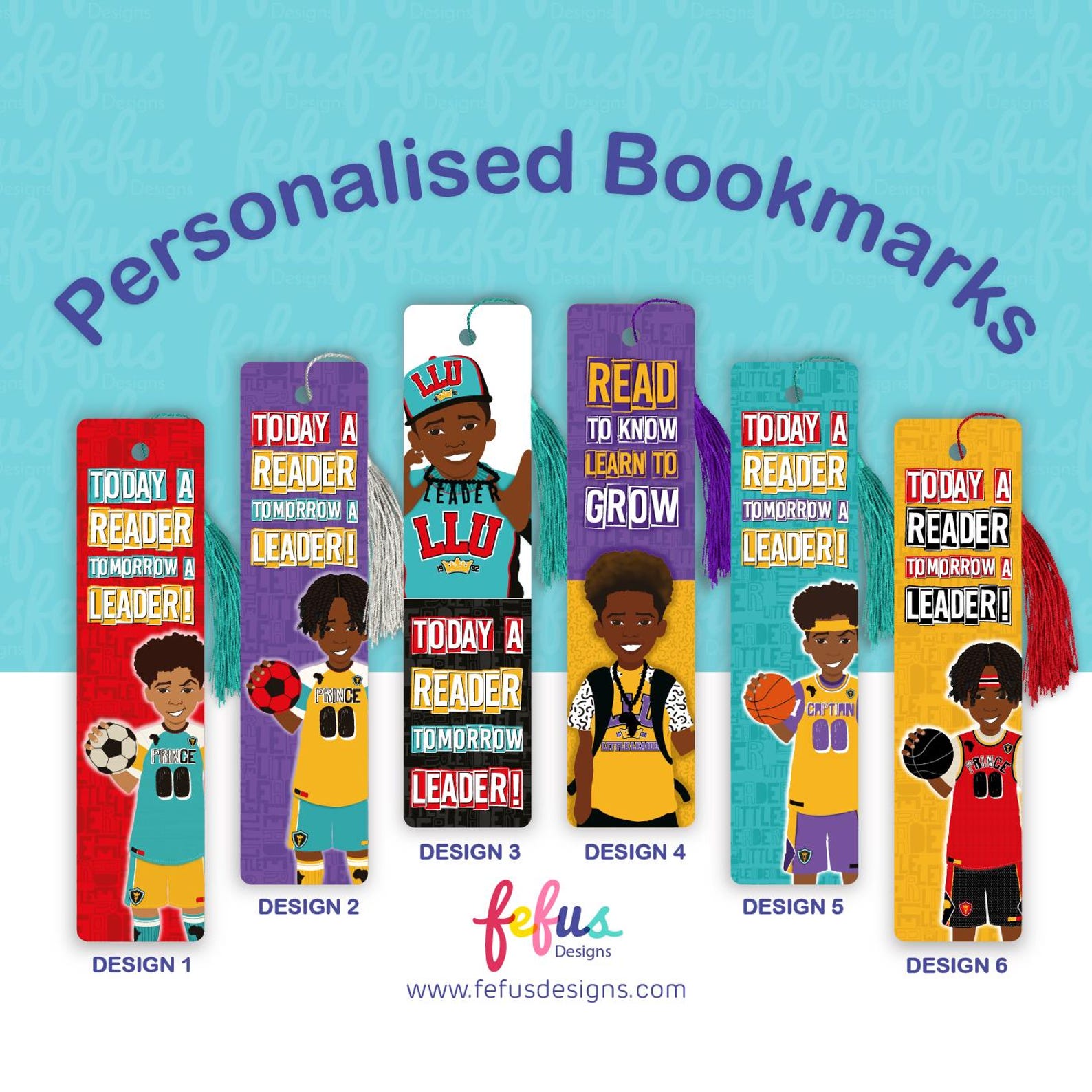 Personalised Boys Metal Bookmarks | Diverse Bookmark | Personalized ...