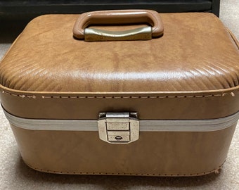 Brown Train Case - Etsy