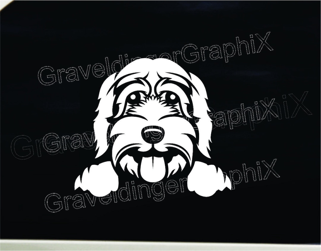 Labradoodle Window Decal, Labradoodle Sticker, Custom Vinyl Decal, for ...
