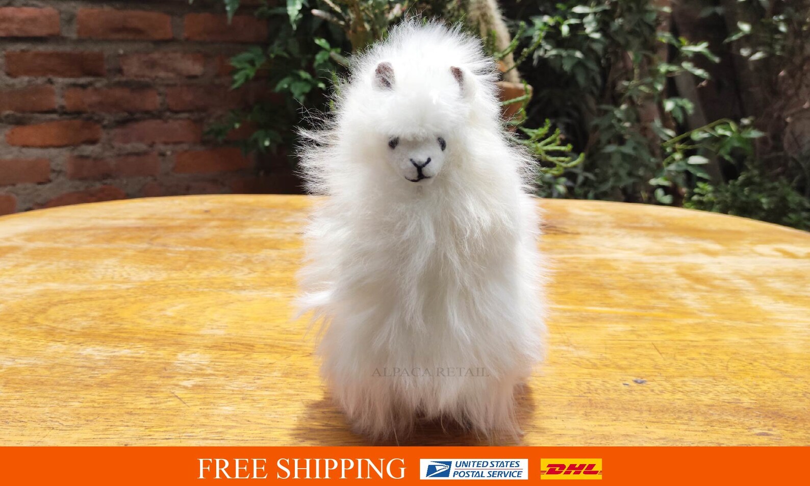 9 IN Handmade Alpaca Stuffed Animal Plush Alpaca Suri Fur/ Fur - Etsy