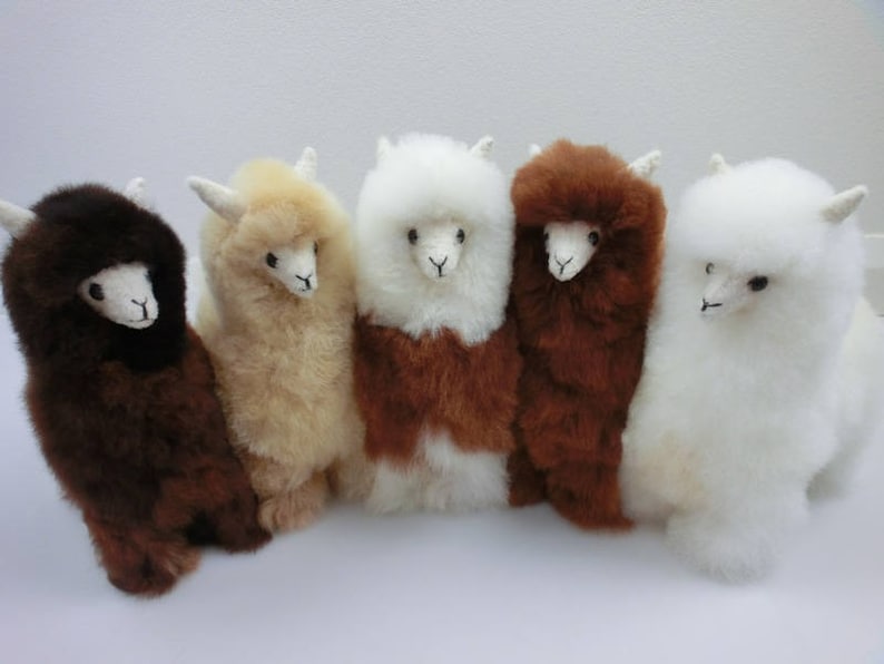 13 IN 11 IN 9IN Handmade Alpaca Stuffed Animal Plush Alpaca | Etsy