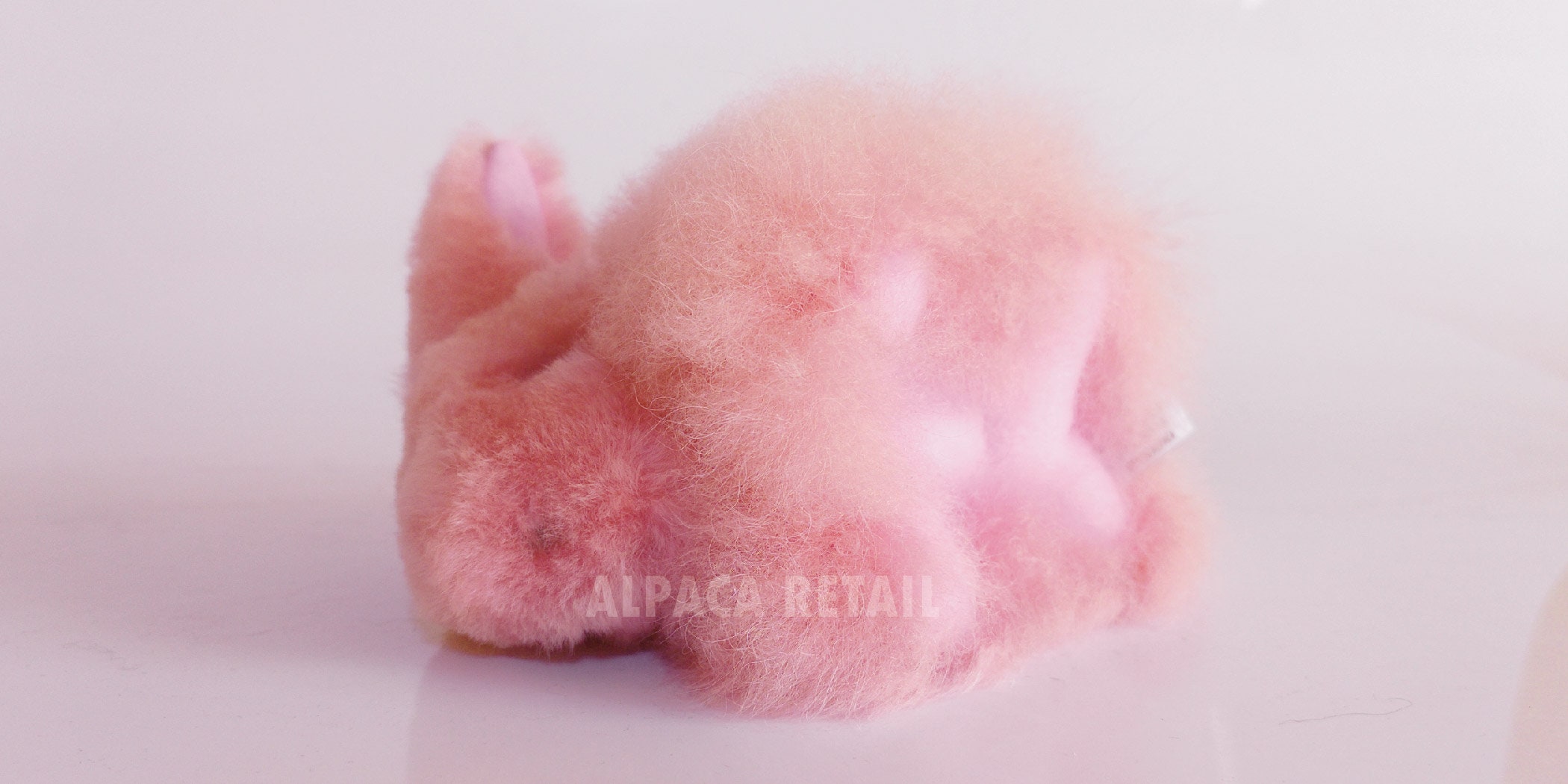 8 IN Rabbit Peruvian gift Handmade AlpacaFur Stuffed Animal Plush ...