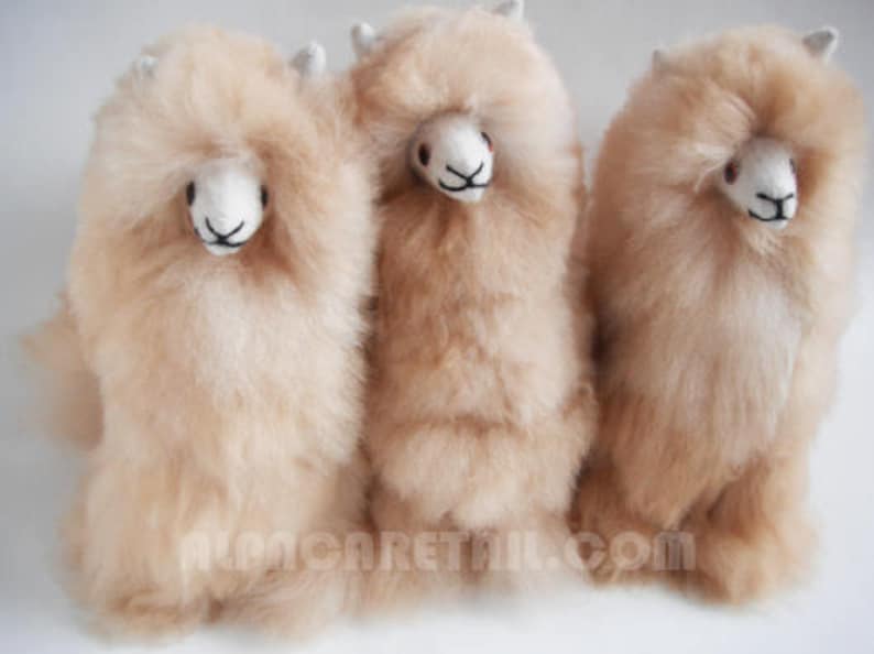 13 IN 11 IN 9IN Handmade Alpaca Stuffed Animal Plush Alpaca | Etsy