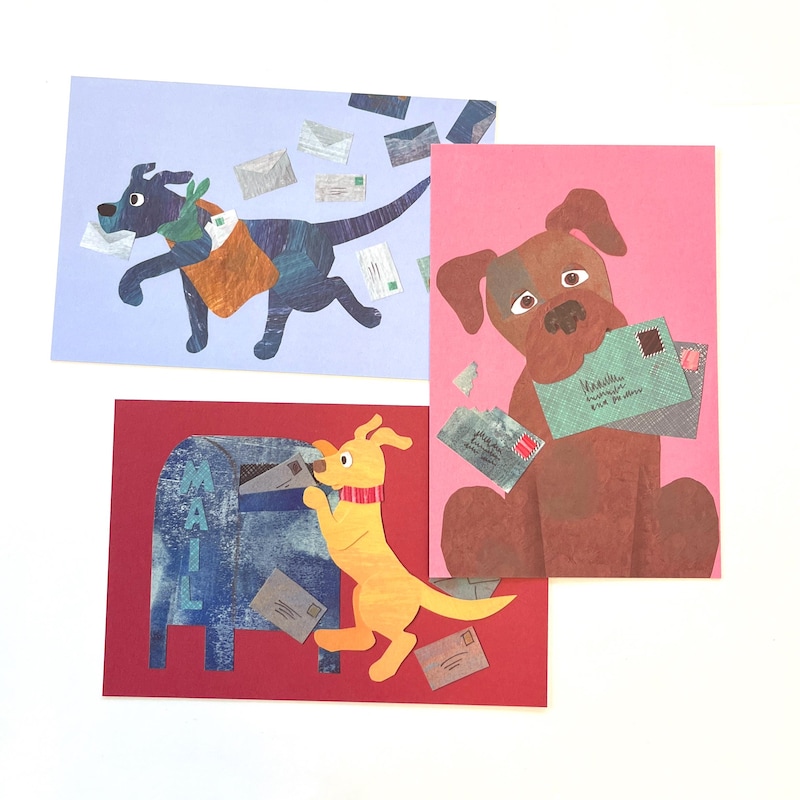 Dog Postcard - Etsy