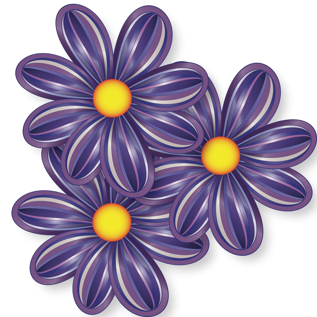 Flower Power Magnets - Etsy
