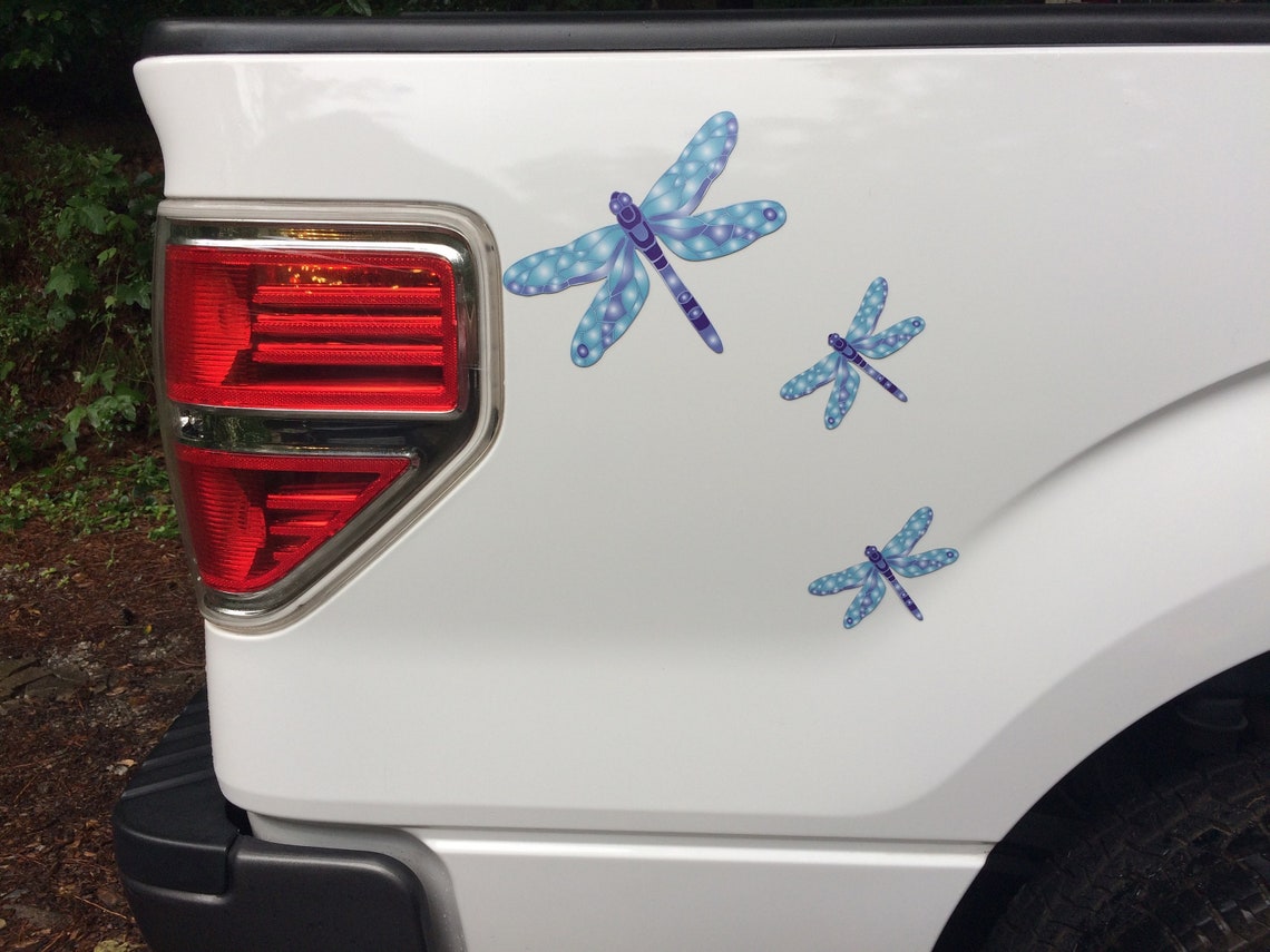 Dragonfly Car Magnets | Etsy