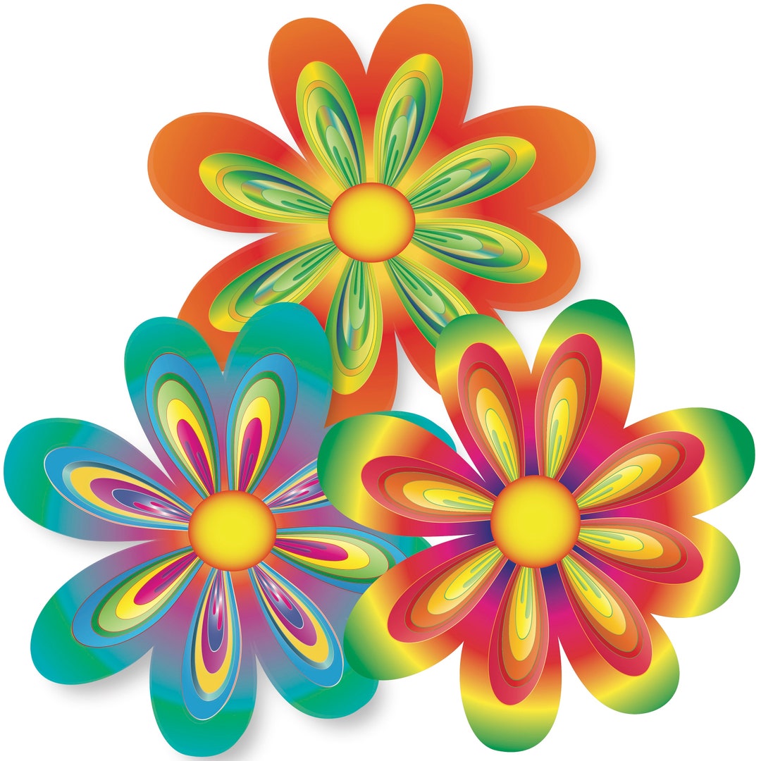 Flower Power Car Magnets - Etsy