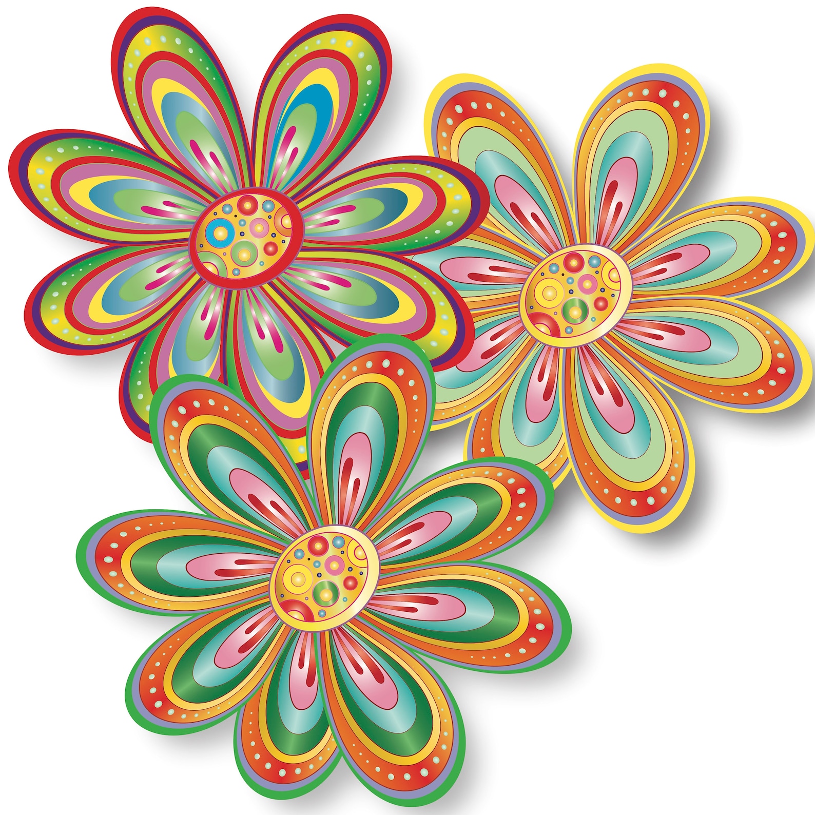 Flower Power Car Magnets - Etsy