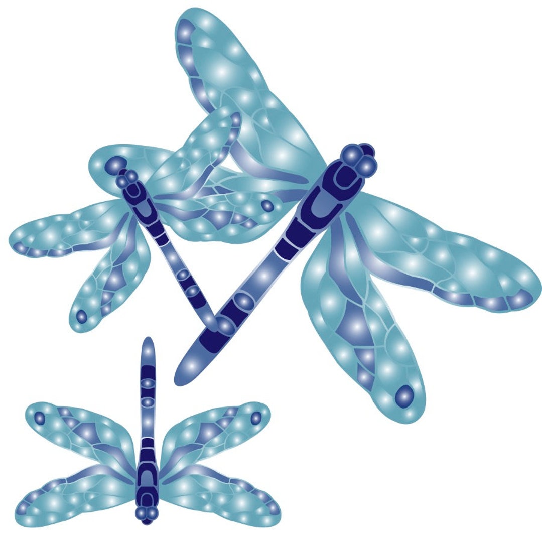 Dragonfly Car Magnets - Etsy