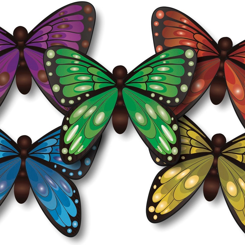 Butterfly Magnet Flower - Etsy