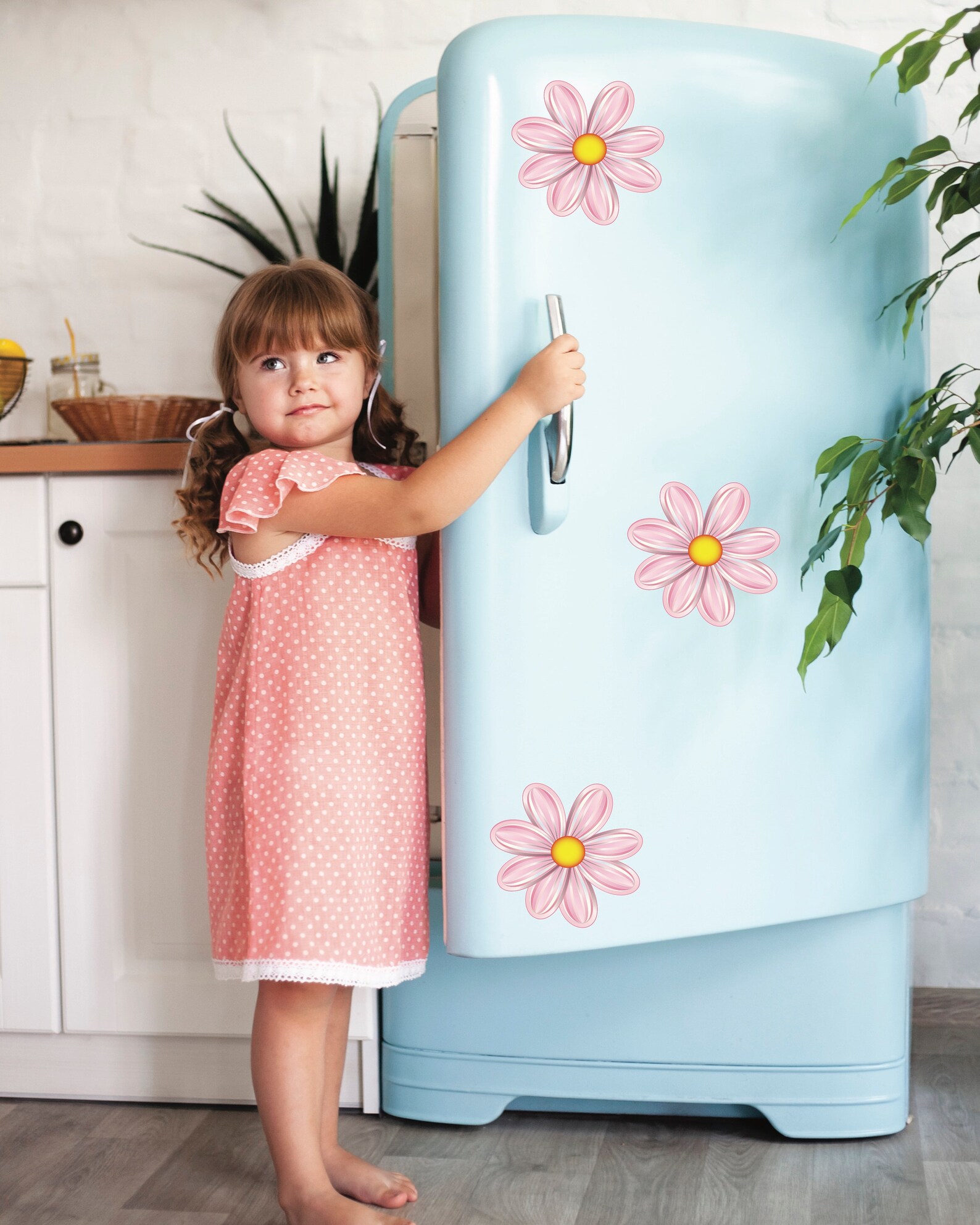 Flower Power Car Magnets - Etsy