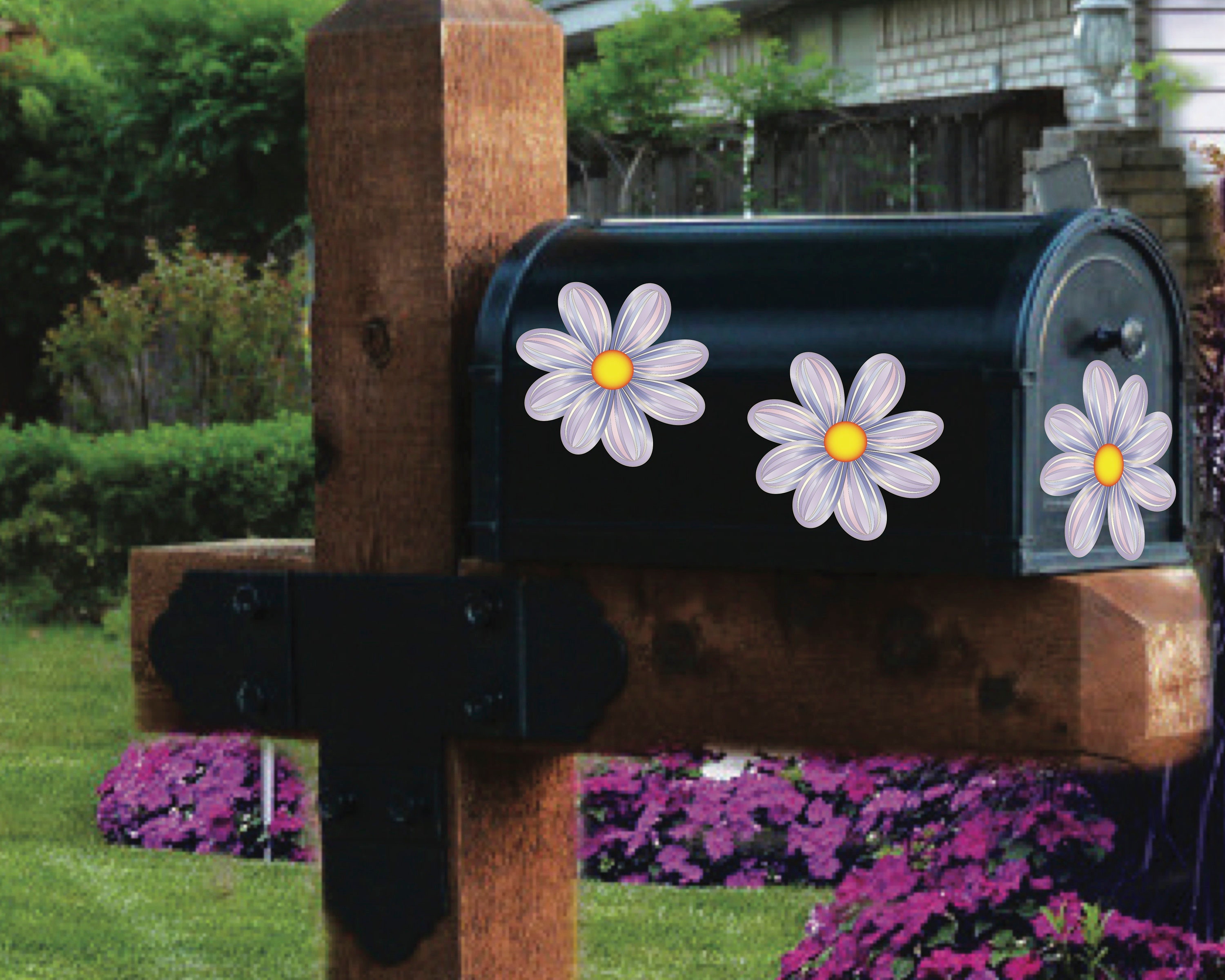 Flower Power Car Magnets | Etsy