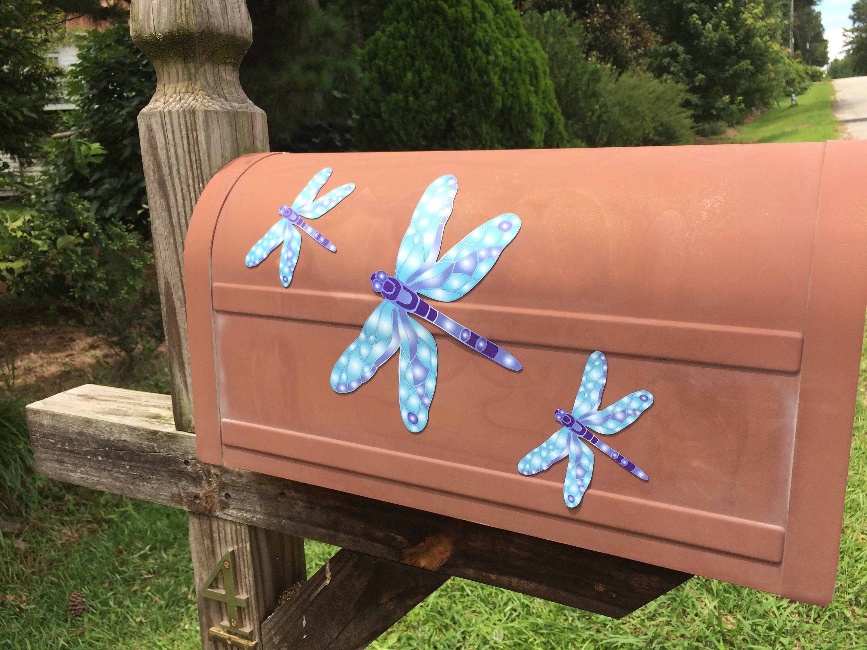 Dragonfly Car Magnets - Etsy