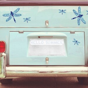 Dragonfly Car Magnets - Etsy