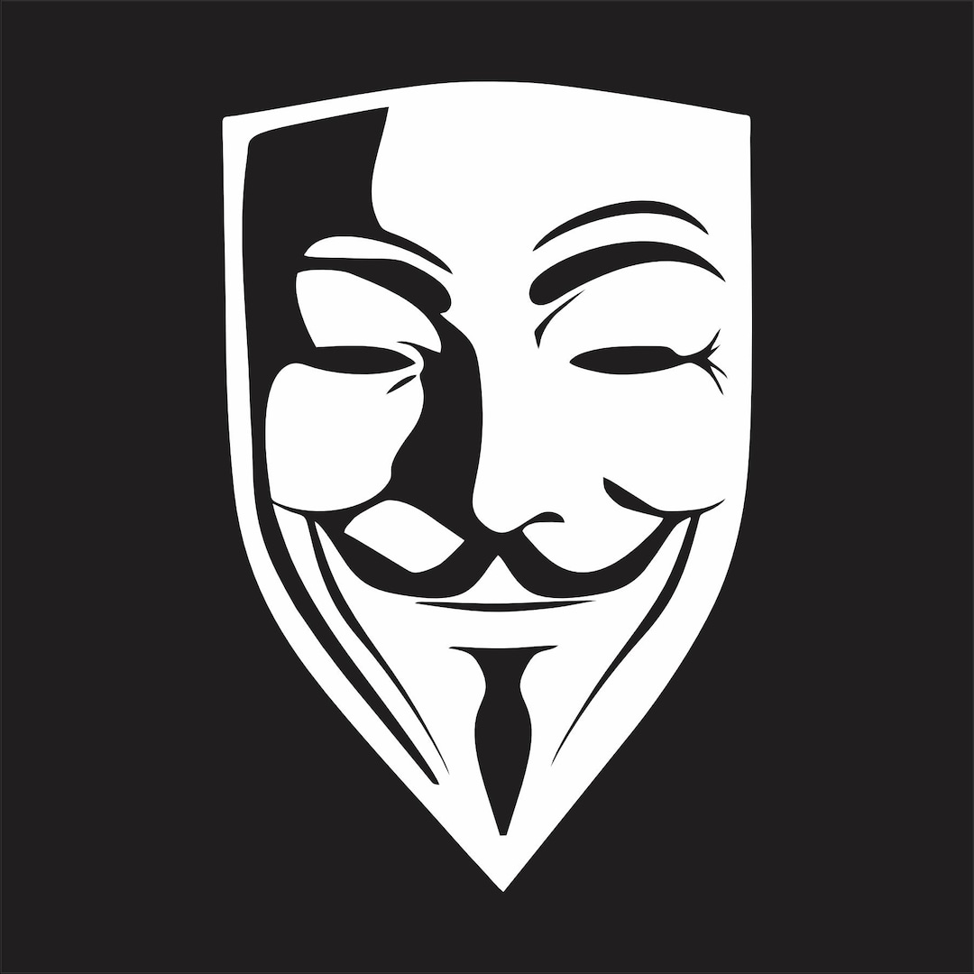ANONYMOUS DECAL Anon Cut Vinyl Decal - Etsy