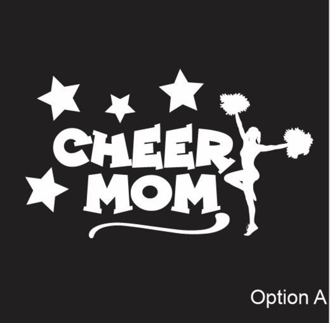 Cheer Mom Vinyl Decal - Etsy