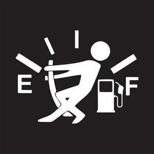 Gas Gauge Vinyl Decal - Etsy