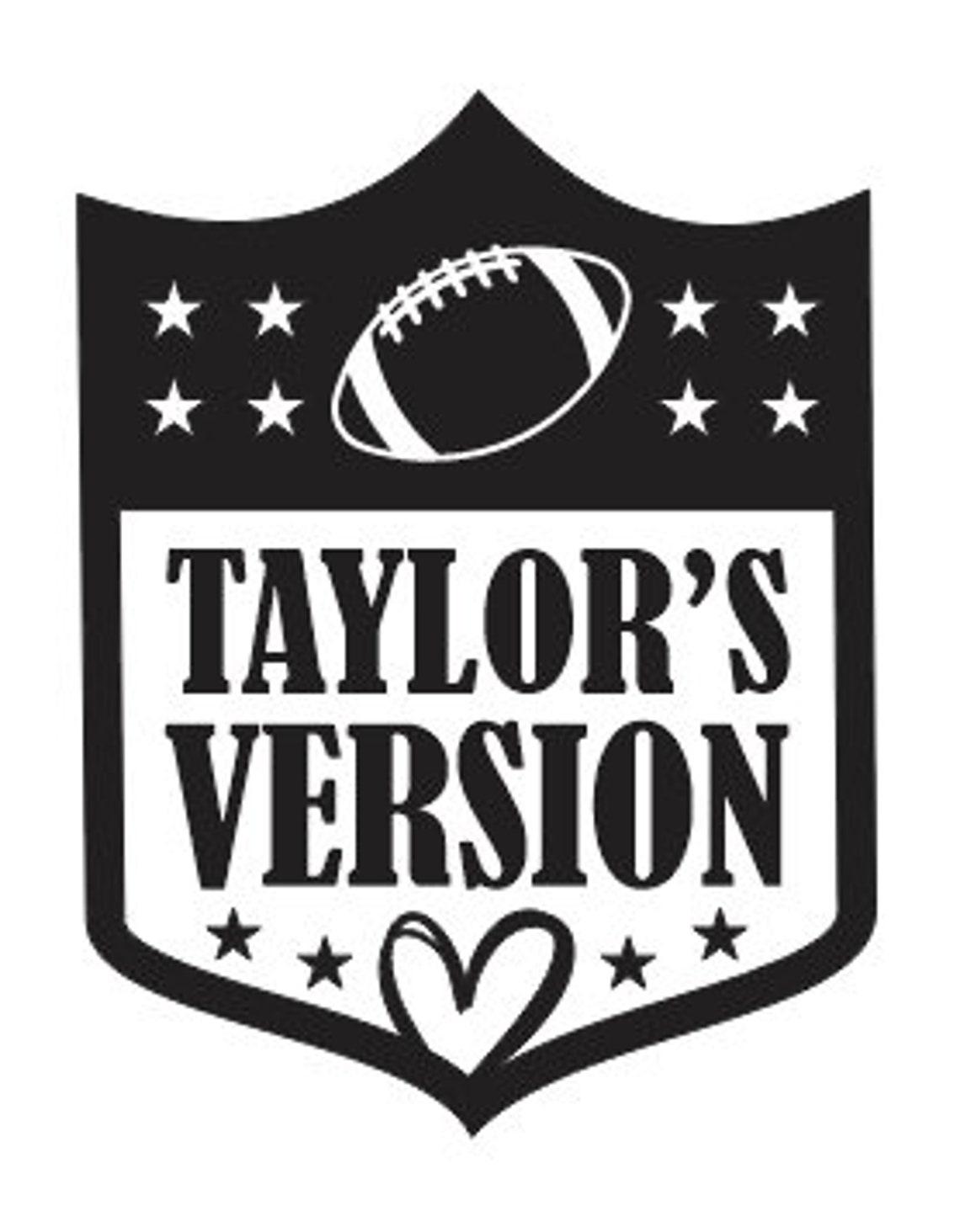 Taylor's Version Taylor Swift Vinyl Decal Funny Sticker Car Window ...