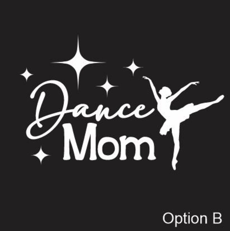 Dance Mom Vinyl Decal Funny Sticker Car Window - Etsy