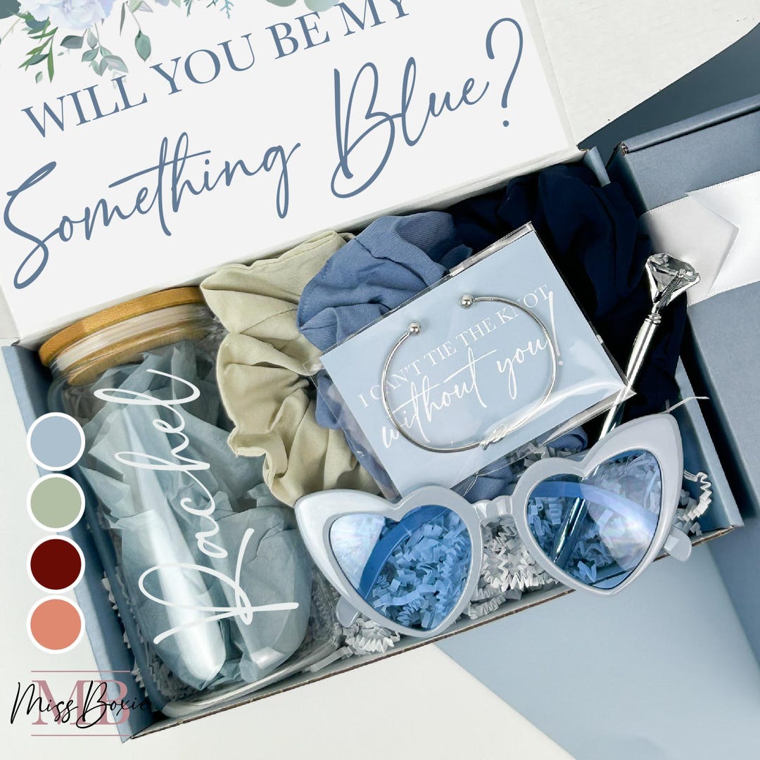 Will You Be My Bridesmaid Gift,bridesmaid Proposal Box Set,bridal Party ...