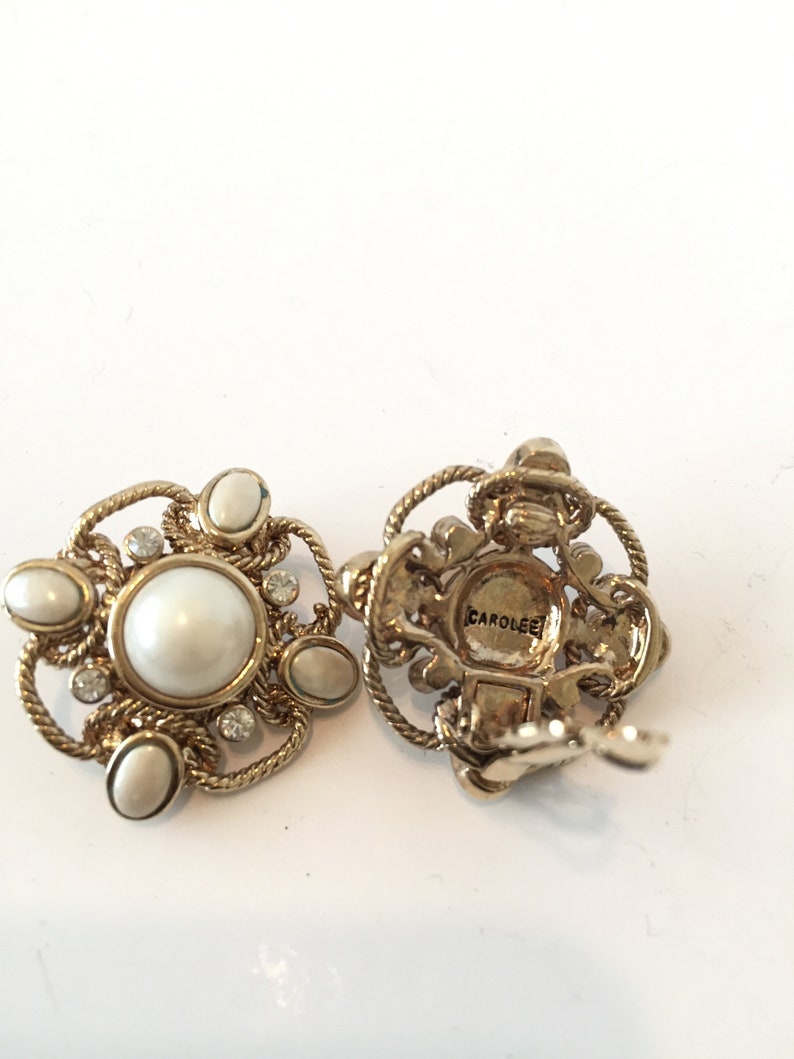 15 PAIR VINTAGE SIGNED Designer Clip and Screw on Earrings - Etsy