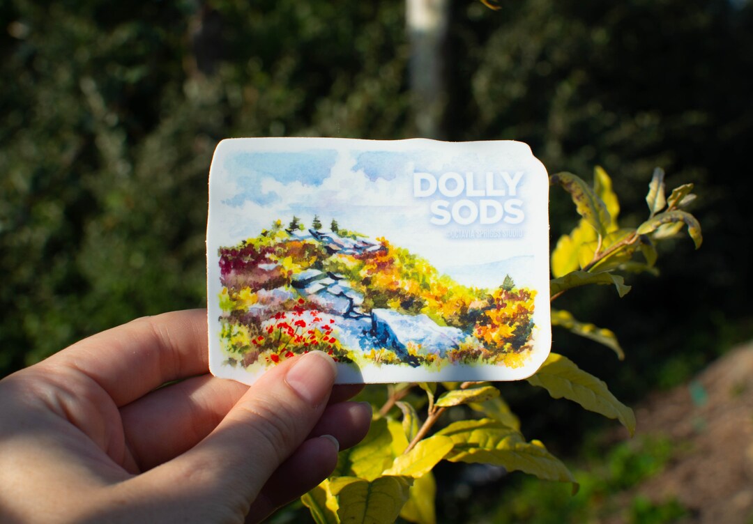 Dolly Sods Sticker | Vinyl Landscape Sticker | WV State Park Sticker - Etsy