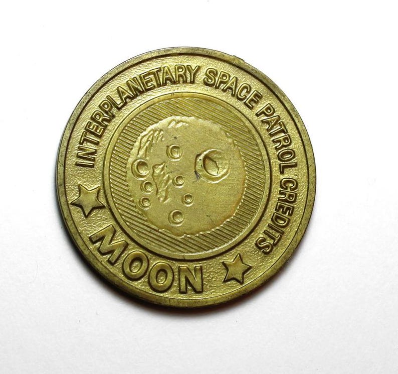 Interplanetary Space Patrol Credits Moon 10 Credits Token Space Patrol ...
