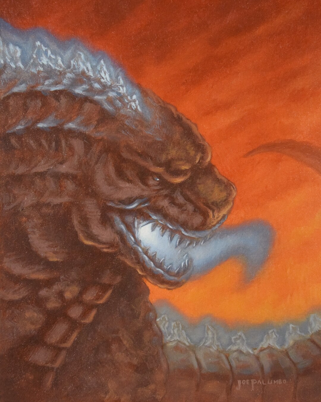 Godzilla Print - Etsy