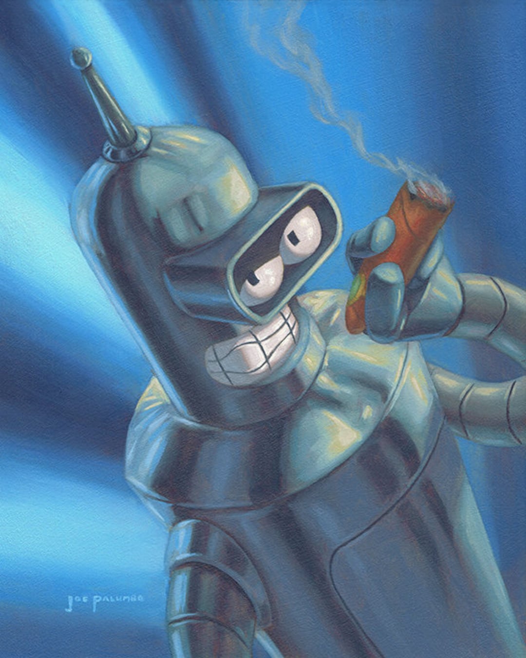 Bender From Futurama Print - Etsy