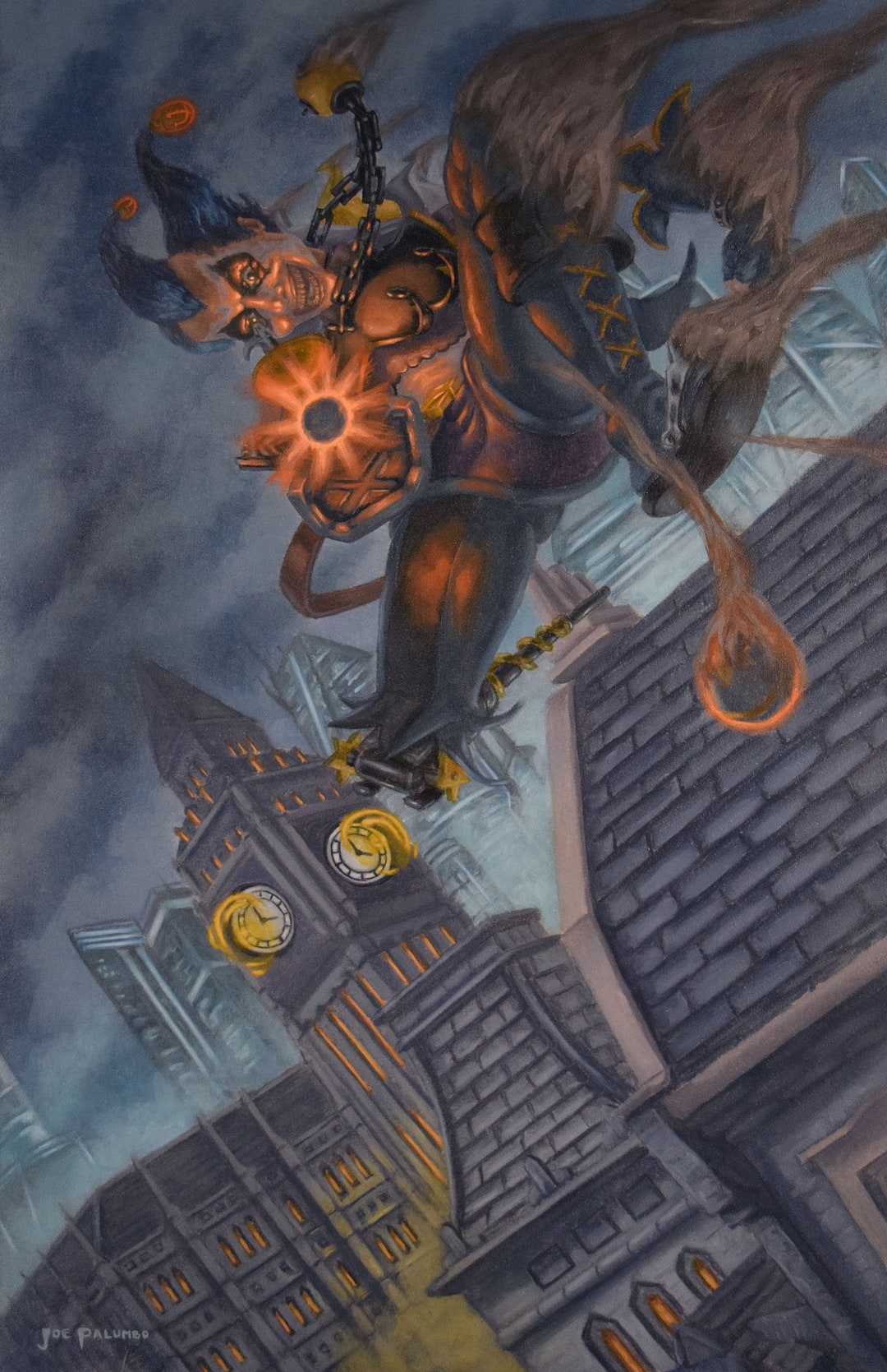 Junkrat Jester in Kings Row Overwatch Print - Etsy