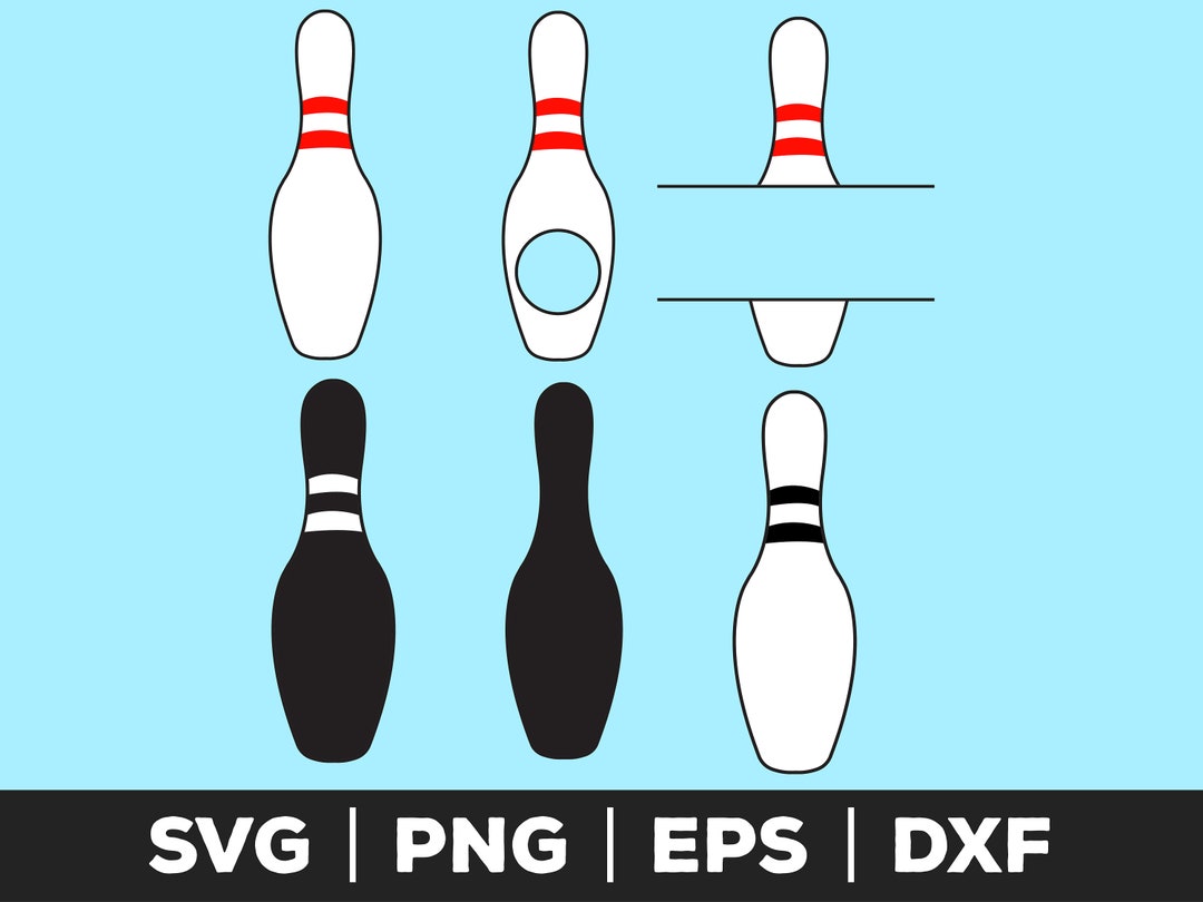 Bowling Pin SVG, Bowling Pin PNG, Bowling Pin EPS, Bowling Pin Clip Art ...
