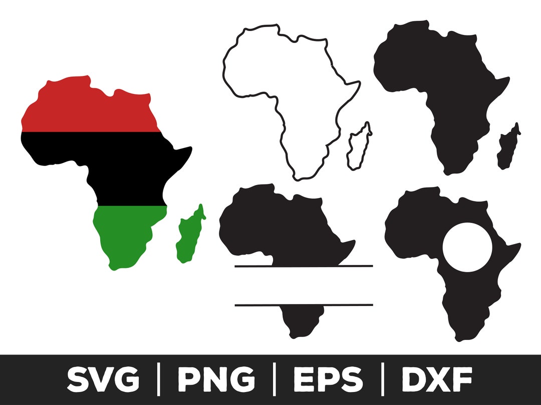 Africa SVG, Africa PNG, Africa EPS, Africa Clip Art, Africa Cut Files ...