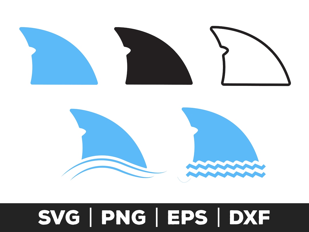 Shark Fin SVG, Shark Fin PNG, Shark Fin EPS, Shark Fin Clip Art, Shark ...