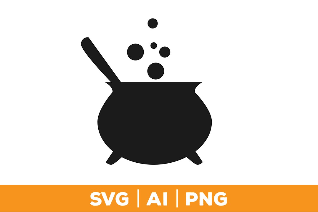 Caldron SVG Halloween Svg Png Ai, Vector Caldron, Thanksgiving Svg ...