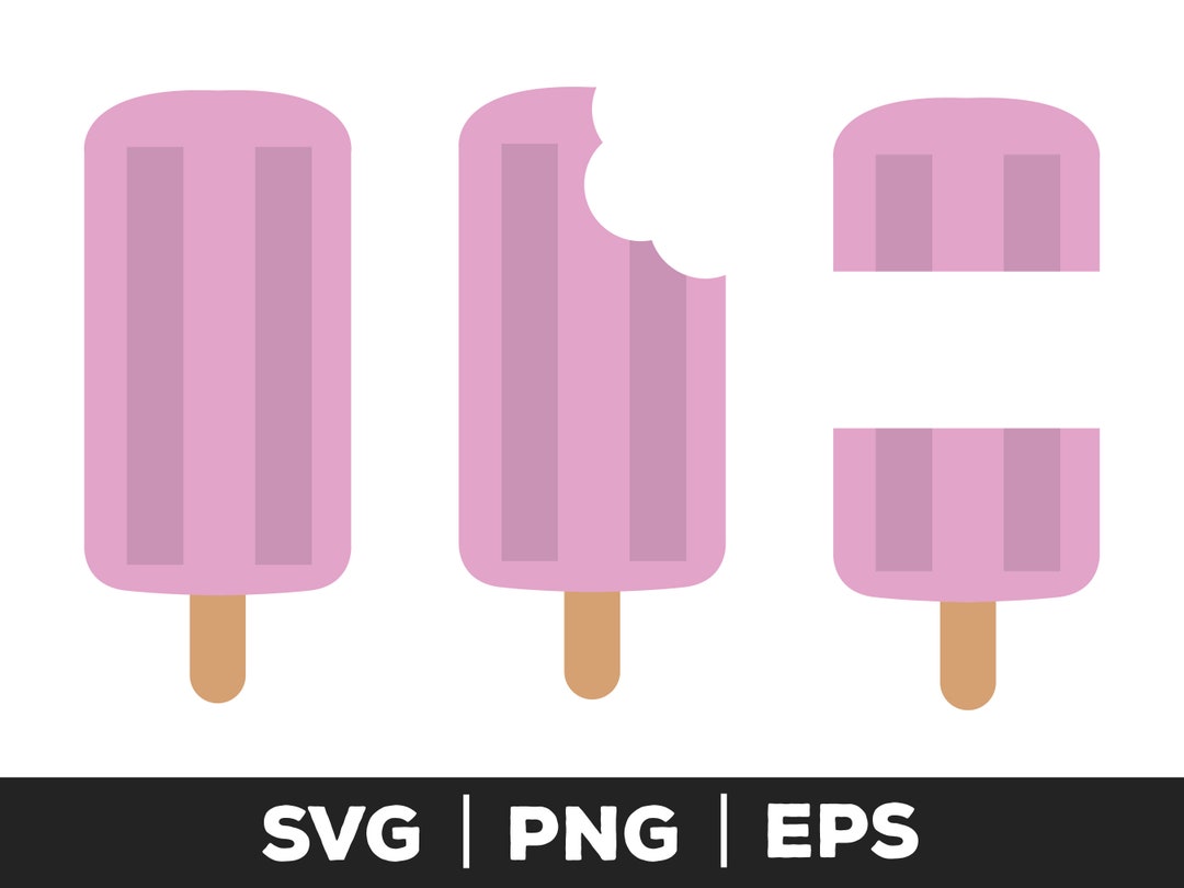 Popsicle Svg, Png, Eps, Popsicle Clipart, Popsicle Cut File, Summer Cut ...