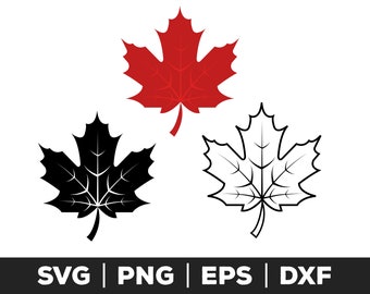 Canadian Maple Leaf Intricate SVG - Etsy Canada
